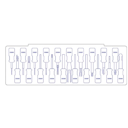 Coffret cosse-out, Assortiment de 20 outils extracteurs de cosses | Berner®