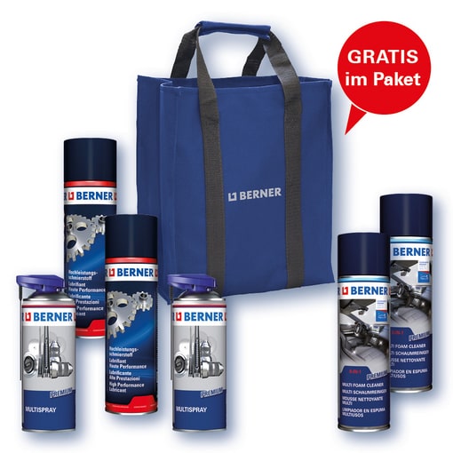 6er Pack Chemie inkl. Flaschentasche | Berner®