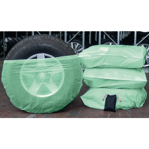 Reifentaschen, weiß, Rolle, Polyethylen (PE) | Berner®