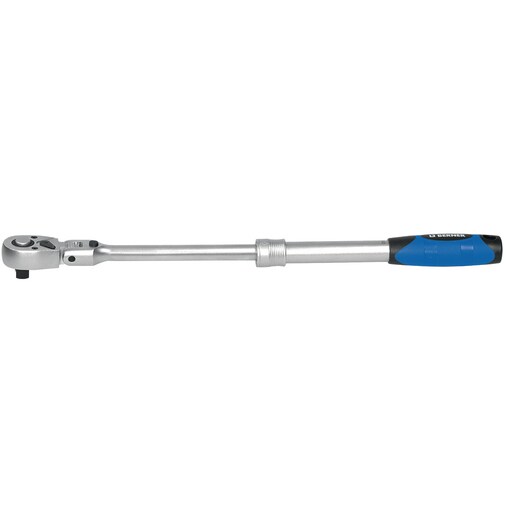 Grzechotka teleskopowa z ruchomą głowicą 1/2" , 4KT 1/2", 345 - 490 mm ...