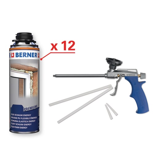 Mousse polyuréthane expansive pour professionnels | Berner®