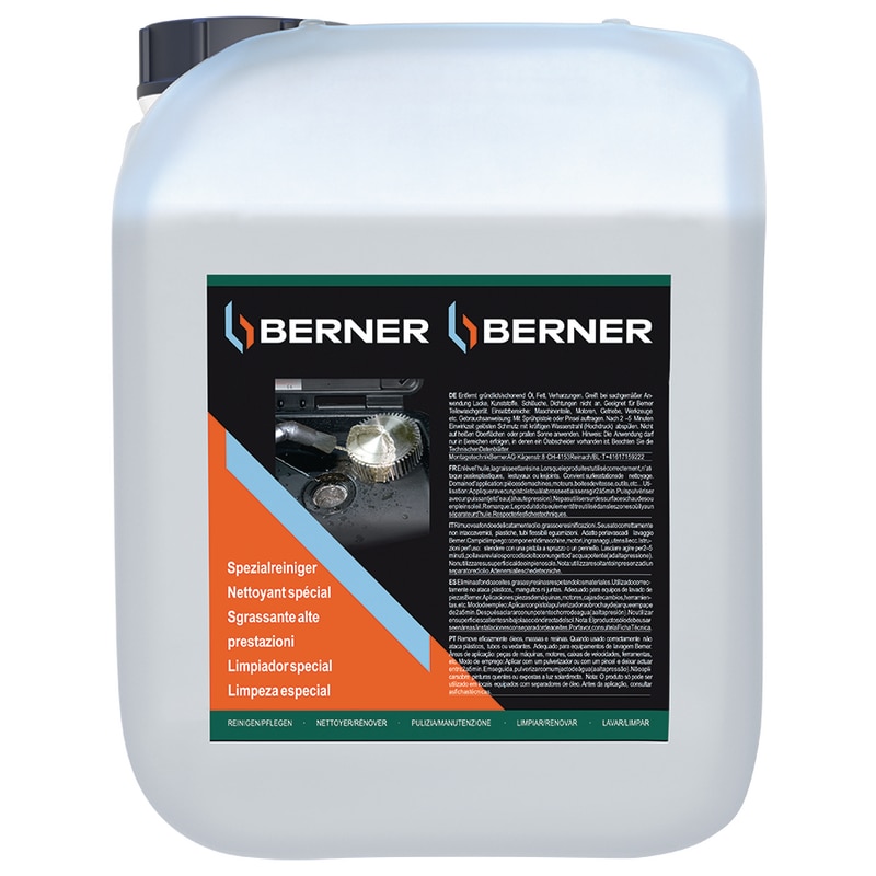 Dégraissant nettoyant spécial, vente pour professionnels | Berner®