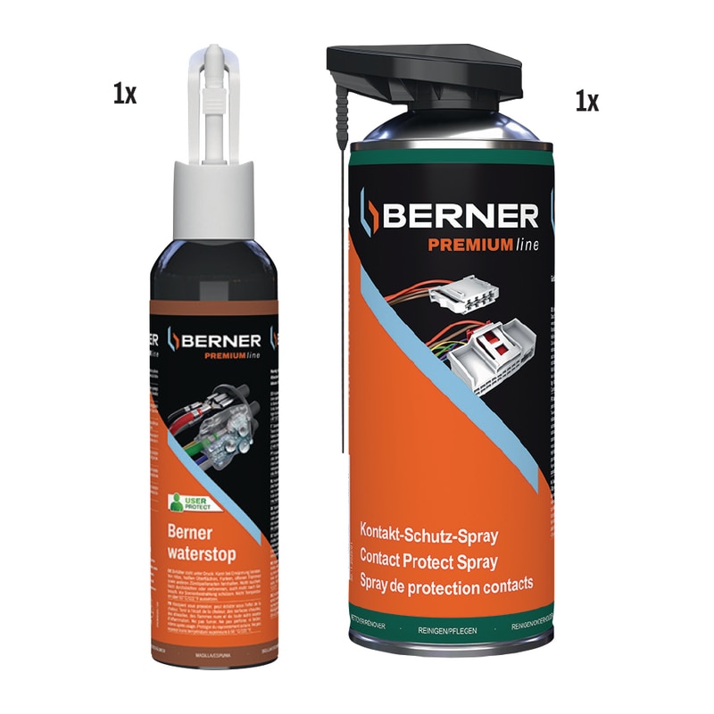 Berner Water Protection Kit, Aérosol Protection contact et joint d ...