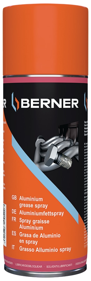 Spray graisse aluminium, 400 ml | Berner®