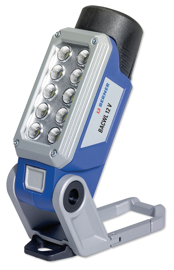 Lampe de travail, 350 Lux, LED, 12 V | Berner®
