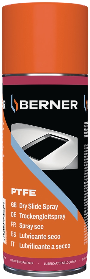Trockengleitspray PTFE, Verkauf an Profis | Berner®