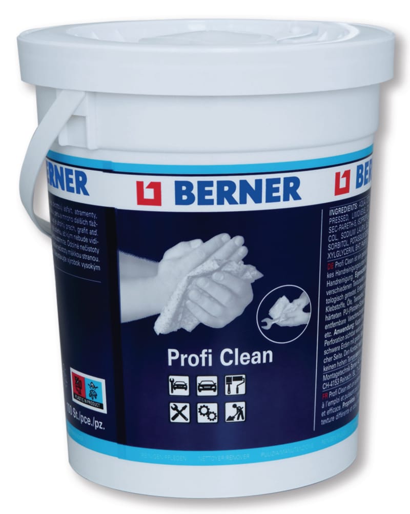 Profi Clean Handreinigungstücher Profi Clean, Profi Clean Tücher | Berner®